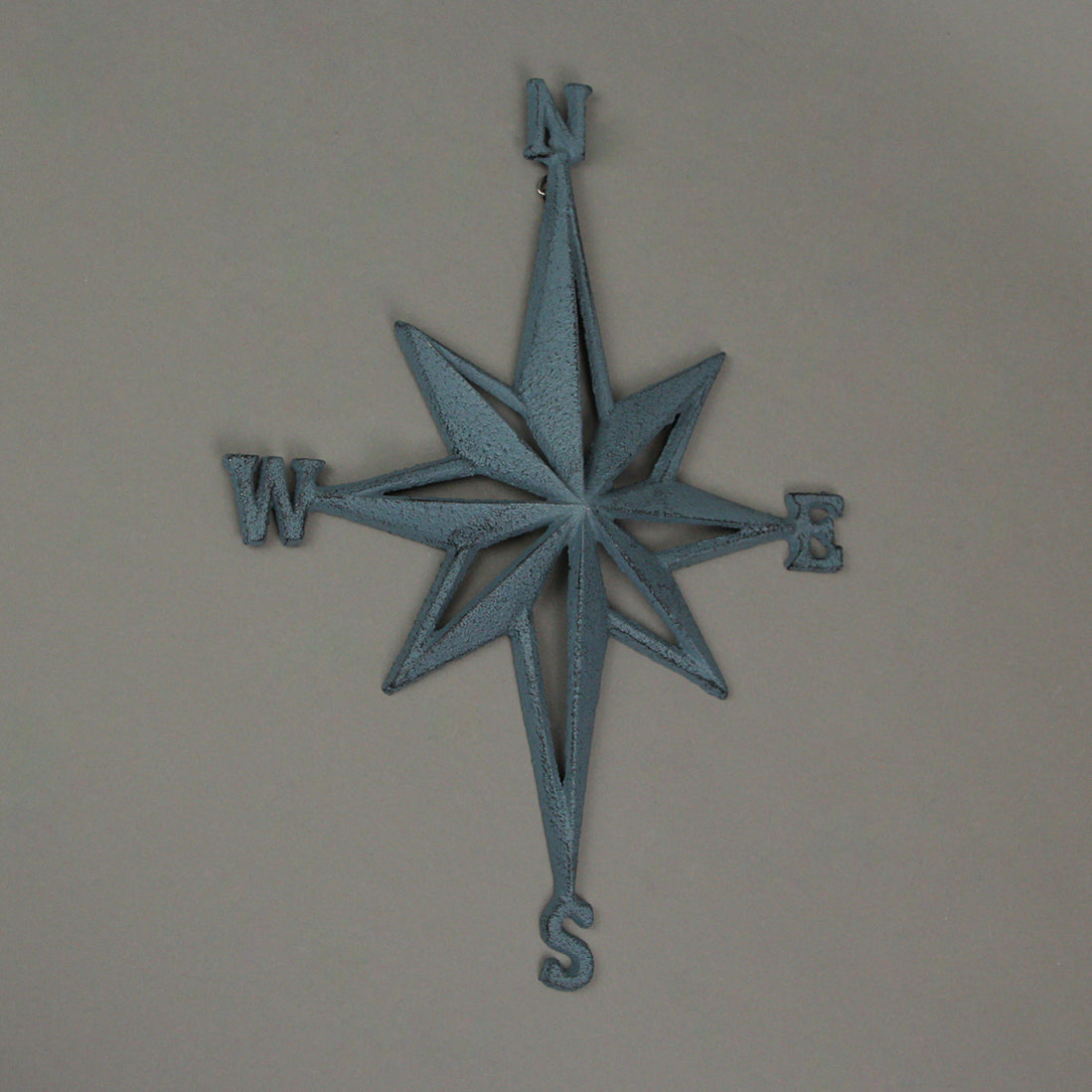 Cast Iron Compass Rose Wall Hanging Sculpture — Zeckos